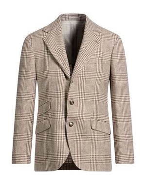 Brunello Cucinelli Blazer Size Wool, Alpaca Wool, Silk - Beige