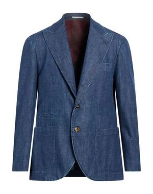 Brunello Cucinelli Blazer Size Cotton - Blue