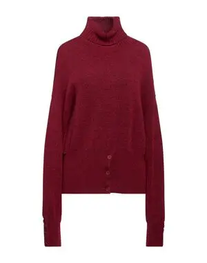 MANILA GRACE Turtleneck Garnet Size Polyamide, Wool, Viscose, Elastane