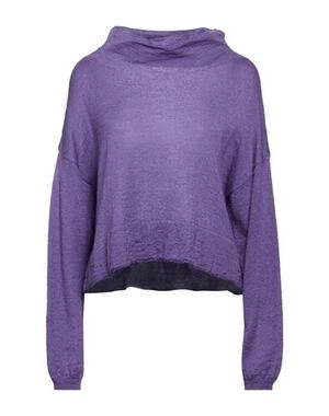 MANILA GRACE Turtleneck Size Acrylic, Polyamide, Mohair Wool - Purple