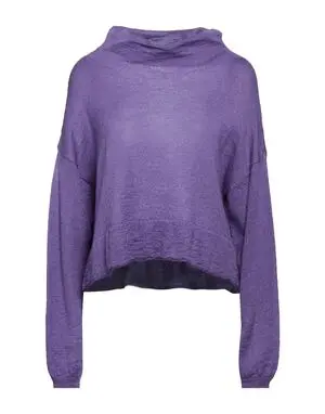 MANILA GRACE Knitted Turtleneck Pullover