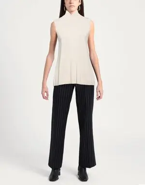 PUROTATTO Sleeveless Turtleneck In Wool And Cashmere