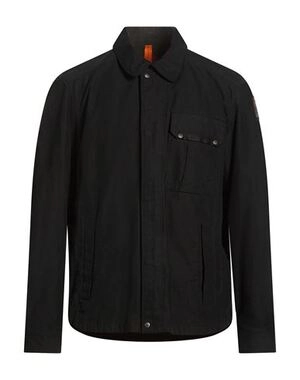 PARAJUMPERS Twill Overshirt Jacket - Black