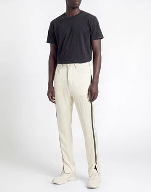 Rick Owens Pants Taupe Size Acetate, Viscose - White