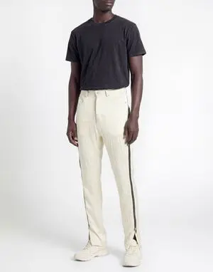 Rick Owens Pants Taupe Size Acetate, Viscose - White