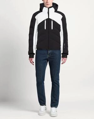 Bogner Puffer Jacket With Detachable Hood And Goose Down Interior - Black
