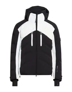 Bogner Puffer Jacket With Detachable Hood And Goose Down Interior - Black