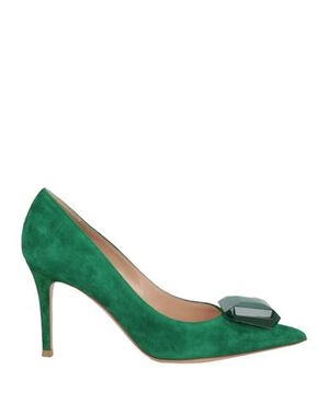 GIANVITO ROSSI Pumps Size Leather - Green