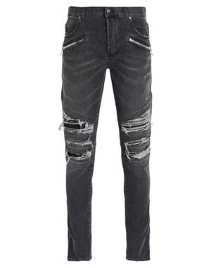 Balmain Jeans Size Cotton, Elastane - Black
