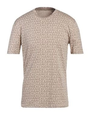 Armani Exchange T-shirt Size Cotton - Beige