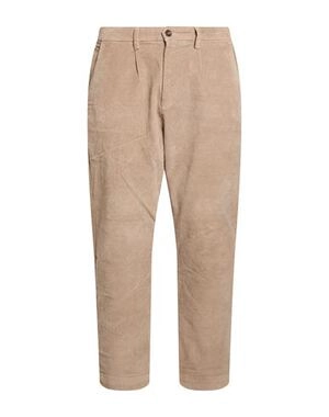 HAMAKI-HO Pants Light Brown Size Cotton, Viscose, Elastane - Beige
