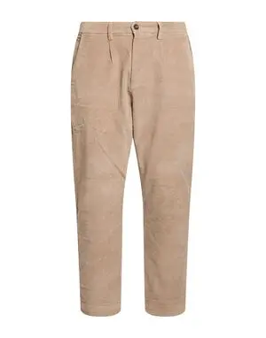 HAMAKI-HO Pants Light Brown Size Cotton, Viscose, Elastane