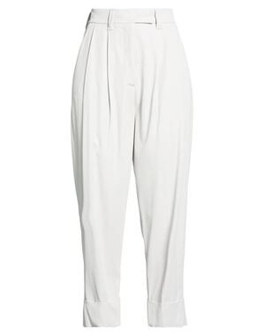 PT TORINO Pants Size Viscose, Elastane - Light Grey