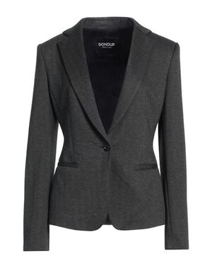 DONDUP Blazer Charcoal Size Viscose, Polyester, Polyamide, Elastane - Grey