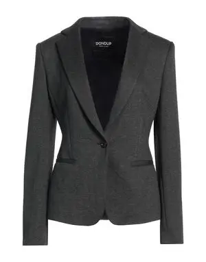DONDUP Blazer Charcoal Size Viscose, Polyester, Polyamide, Elastane