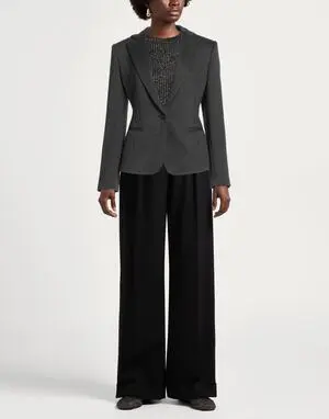 DONDUP Blazer Charcoal Size Viscose, Polyester, Polyamide, Elastane