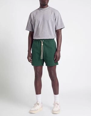 SPIEWAK Emerald Cotton Shorts - Green