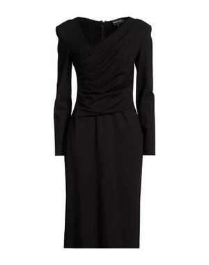 Emporio Armani Mini Dress Size Viscose, Polyamide, Elastane - Black