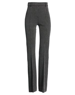 CARACTÈRE Pants Size Cotton, Polyester, Elastane - Black