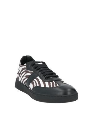 NILA & NILA Zebra Print Leather Low-top Sneakers