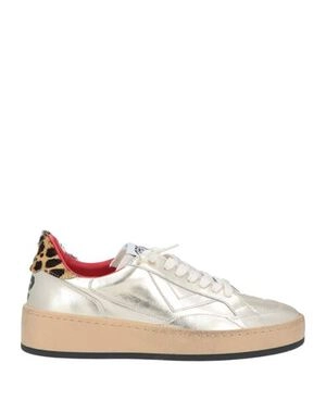 4B12 Leather Low-top Sneakers - Platinum