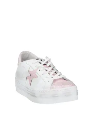 2STAR Sneakers Size Leather