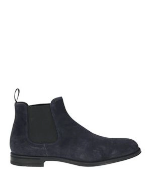 DOUCAL'S DOUCAL'S Midnight Leather Ankle Boots Midnight Blue