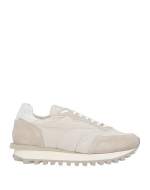 Eleventy Sneakers Size Leather, Textile Fibers - Beige