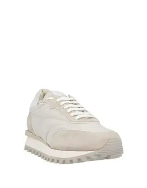 Eleventy Leather And Textile Fibers Low-top Sneakers