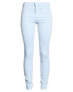 Emporio Armani Pants Sky Size Cotton, Viscose, Elastane - Blue