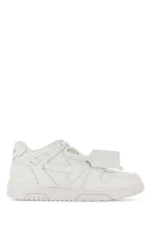 Off-White Leather Out Of Office Sneakers - White