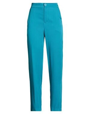 MARIUCCIA Pants Deep Teal Size Viscose - Green