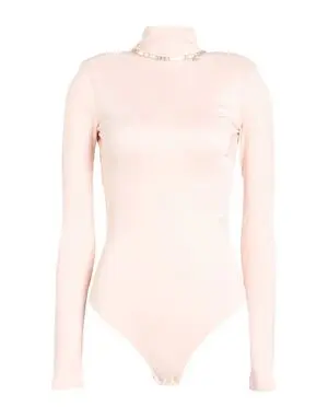 Elisabetta Franchi Bodysuit With Crystal Embellishments