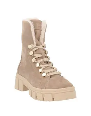 CERRUTI 1881 Lace-up Ankle Boots In Cow Leather And Suede