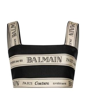 Balmain Top Size Viscose, Polyamide, Elastane