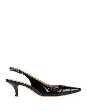 MAISON MARGIELA Slingback Pumps In Patent Leather - Black