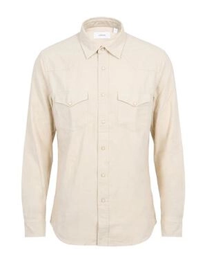 LARDINI Shirt Size Cotton - Beige