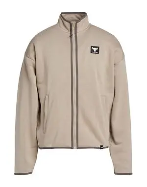 Under Armour Sweatshirt Taupe Size Cotton, Polyester