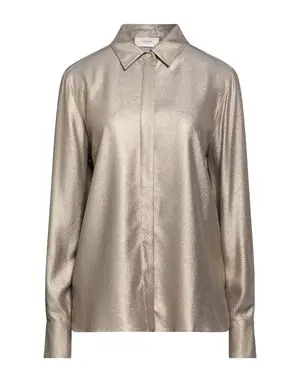 Agnona Bronze Silk Shirt