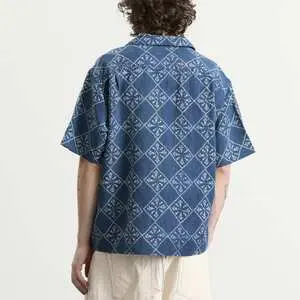 STORY MFG. Hand Block Printed Greetings Shirt