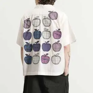 STORY MFG. Hand Applique Greetings Shirt