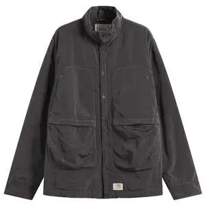 RANRA Epitome Canvas Nylon Padded Overshirt - Steeple Grey
