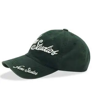 Acne Studios Carliy Venice Cap - Dark Green