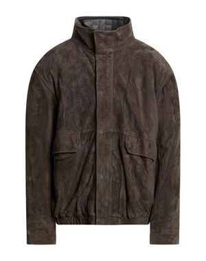 Emporio Armani Suede Jacket - Lead