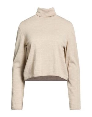 MAISON MARGIELA Turtleneck Size Acrylic, Virgin Wool - Beige