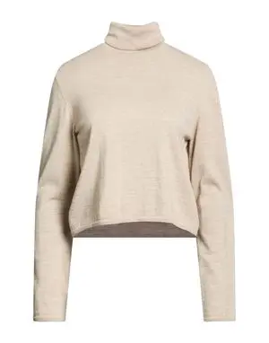 MAISON MARGIELA Turtleneck Acrylic And Virgin Wool Knit - Beige