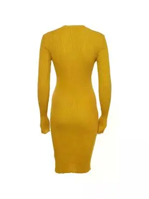 Burberry Rib-knit Midi Dress