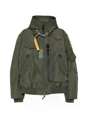 PARAJUMPERS Hooded Multi-pocket Jacket - Green
