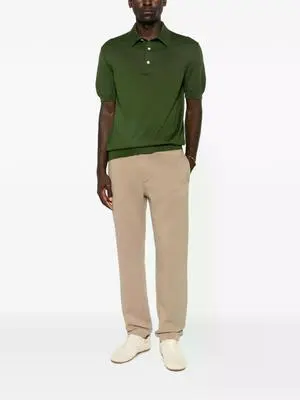 Zegna Short-sleeve Polo Shirt - Green