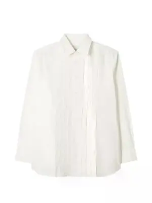 Paul Smith Pleat-front Cotton Shirt